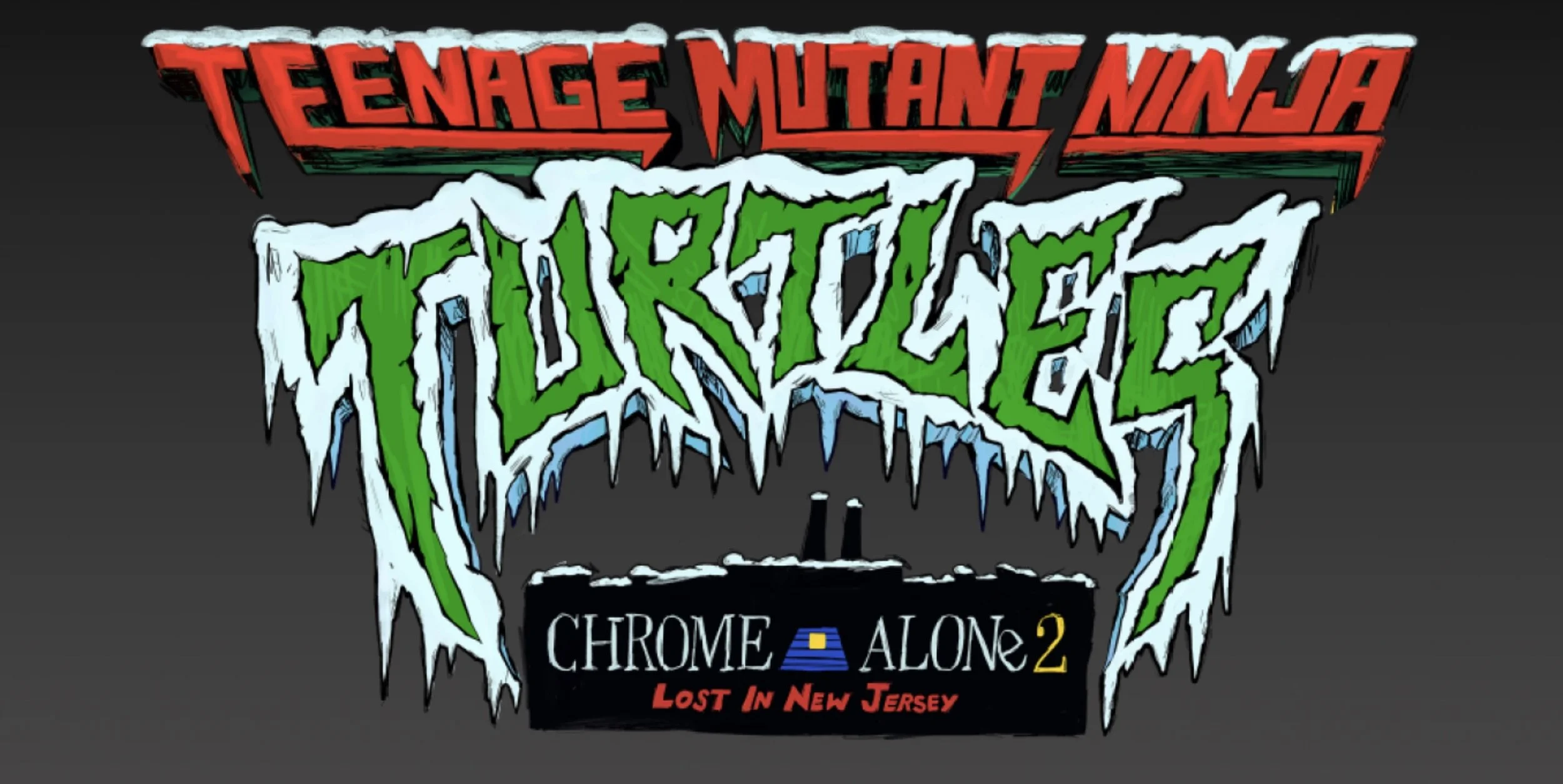 TEENAGE MUTANT NINJA TURTLES: CHROME ALONE 2 - LOST IN NEW JERSY First Look - The Turtles Get ...